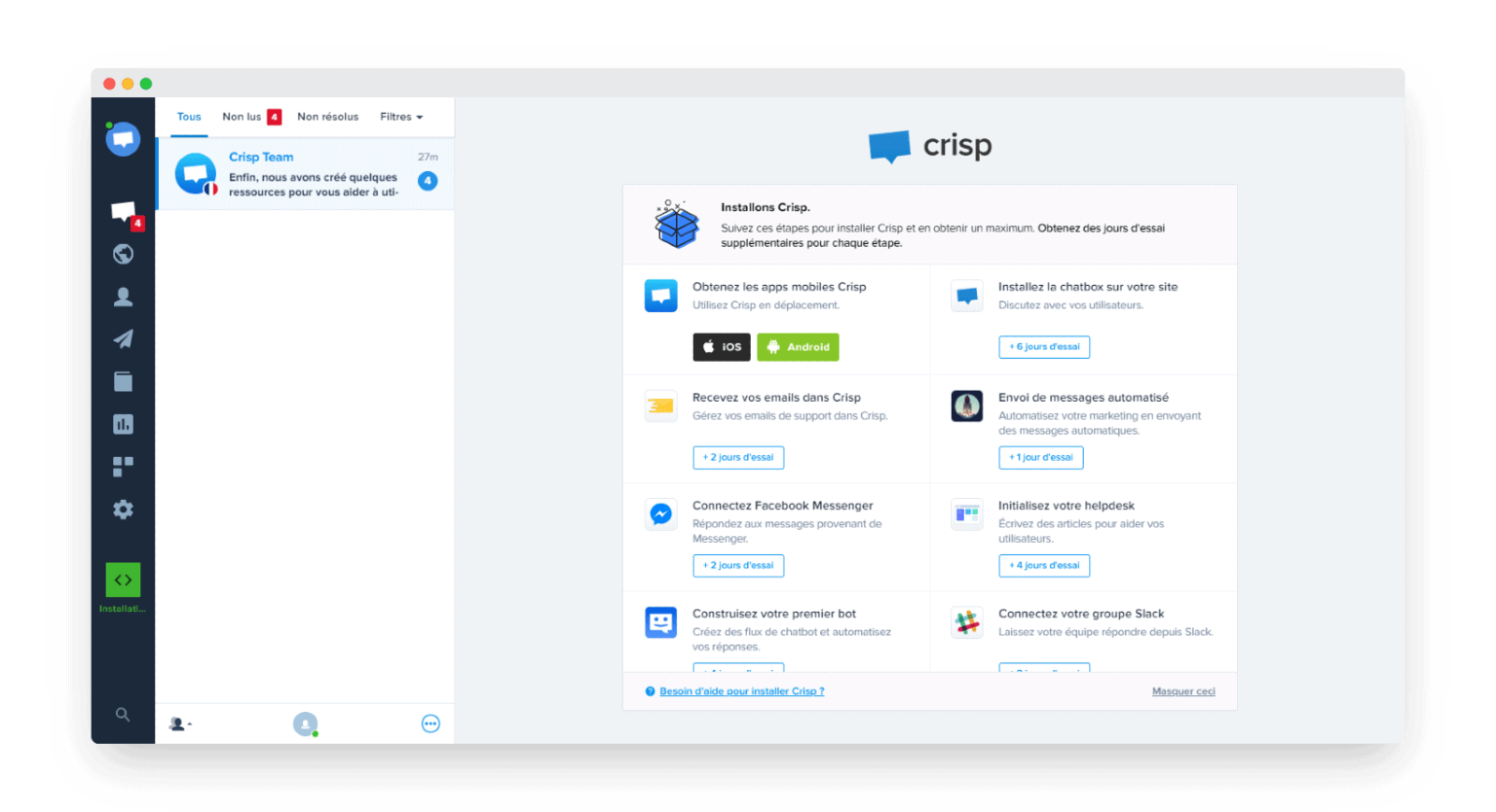 Crisp - Test 2026 | Avis Clients | Fonctionnalités | Alternatives