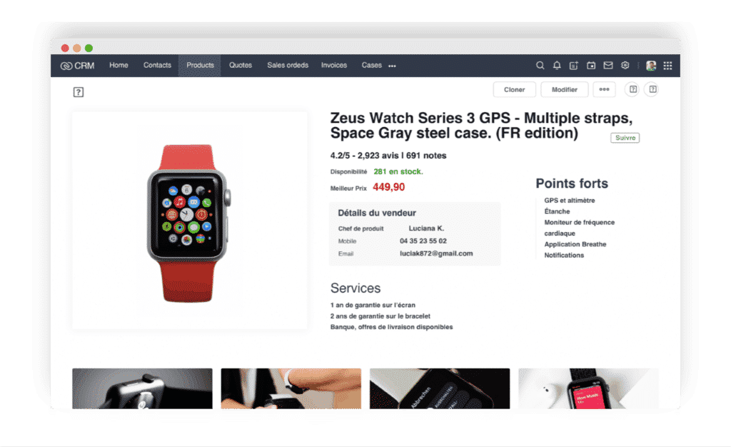 Personnaliser l'expérience CRM pour vos équipes avec Zoho Canvas