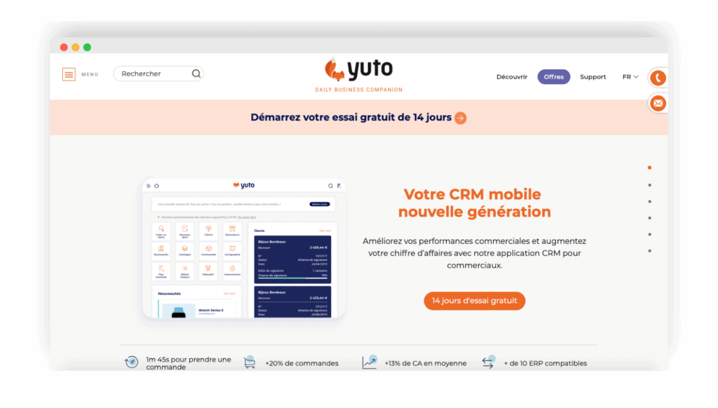 Yuto - Test complet 2026 | Avis clients | Fonctionnalités | Alternatives