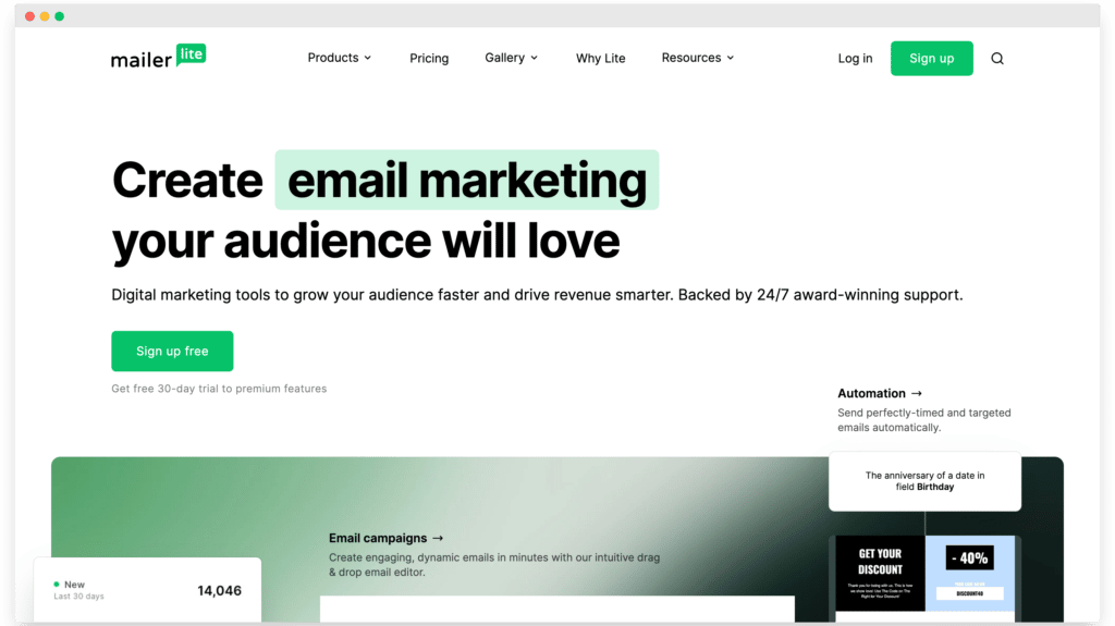 Top 10 Emailing Software | Salesdorado Benchmark