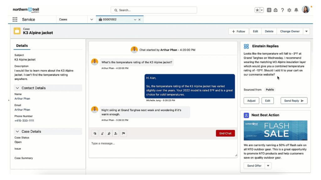 Salesforce Einstein IA | Visión general, funciones, precios